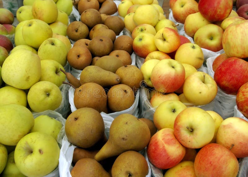 Encore La Vie Des Pommes Et Des Poires Image stock - Image du fruits ...