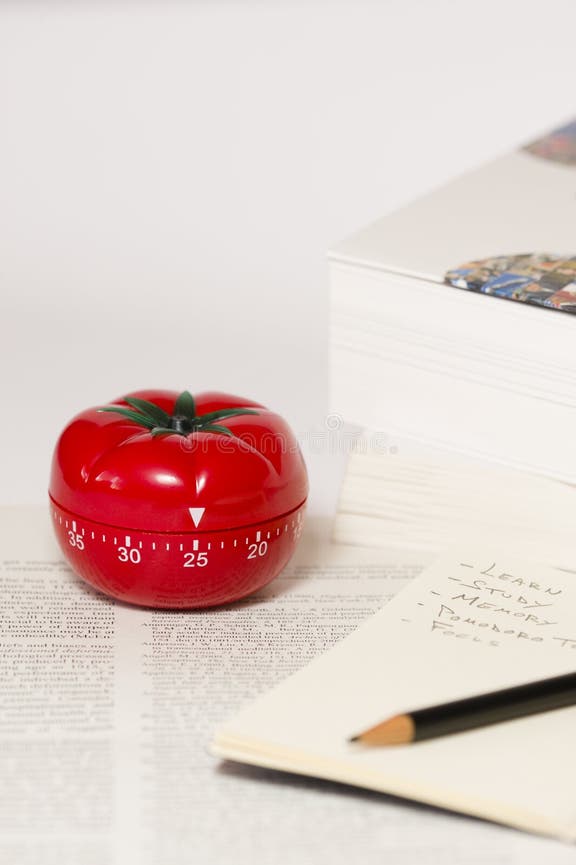 Pomodoro technique stock image. Image of cook, twentyfive - 43639197