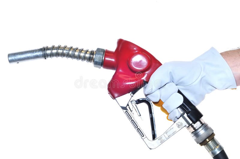 Pompa della benzina. fotografia stock. Immagine di inferiore - 18668734