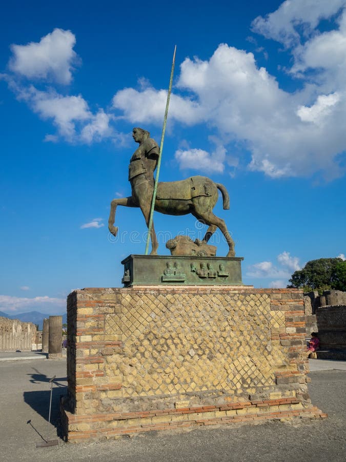 Pompeii Centauro editorial stock image. Image of heritage - 304463819