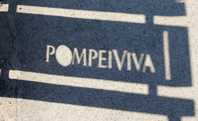 Pompeii shadow stock image. Image of travel, shadow, naples - 33166431