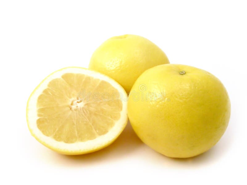 Pompelmo giallo immagine stock. Immagine di alimento, colazione - 1524663
