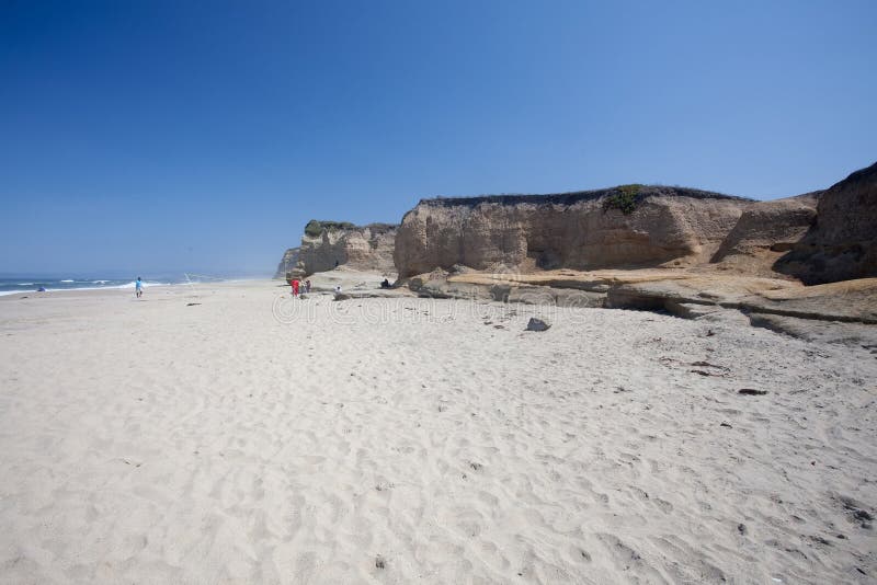 Pomponio State Beach stock photo. Image of state, mountains - 10660812