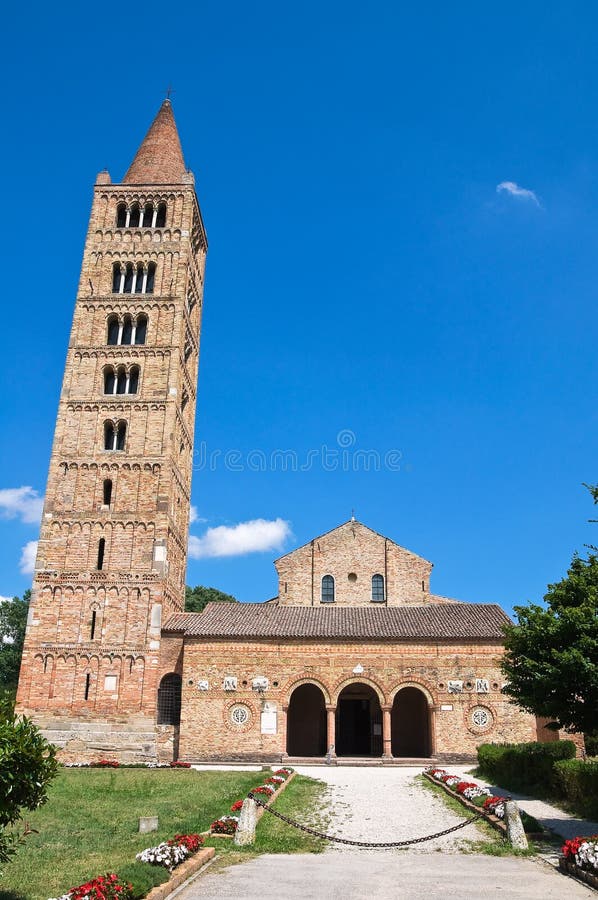 Pomposa Abbey. Codigoro. Emilia-Romagna. Italy Stock Photo - Image of ...