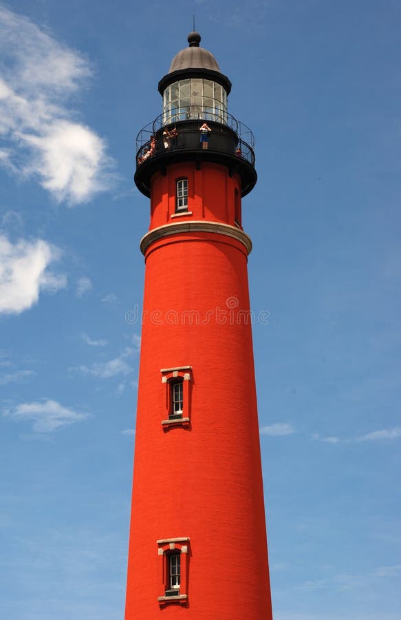 Ponce Inlet Lighthouse Florida Stock Image - Image of outdoors ...