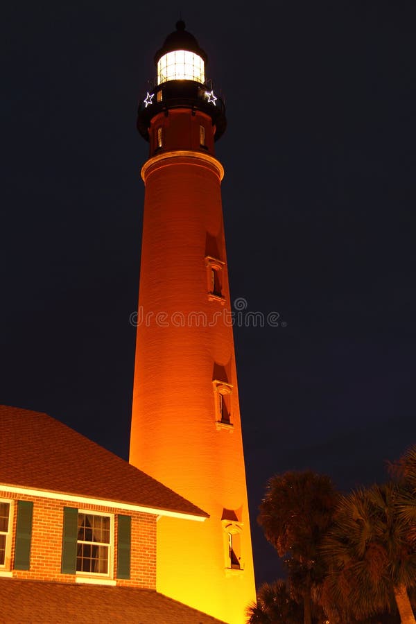 Ponce Inlet Lighthouse stock photo. Image of historic - 68714314