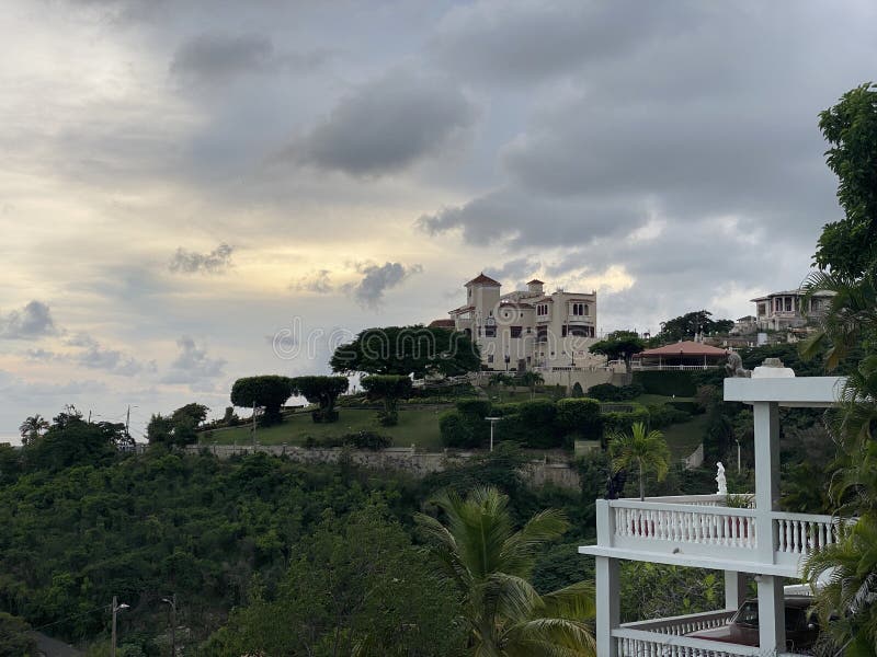 Castillo Serralles Mansion at Ponce (Puerto Rico) Stock Image - Image ...