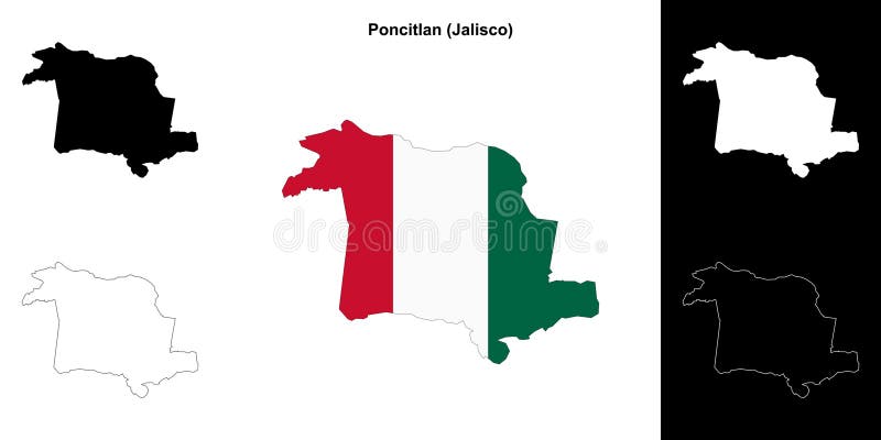Poncitlan Outline Stock Illustrations – 1 Poncitlan Outline Stock ...