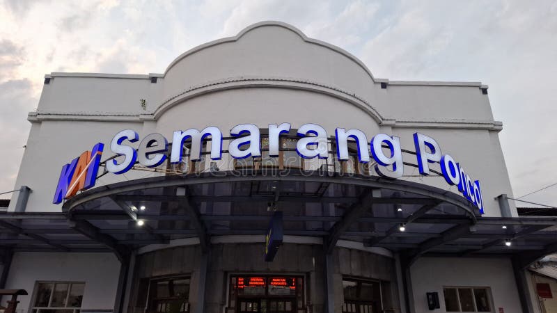 Poncol Station: Historical Railway Hub in Central Java. Semarang ...