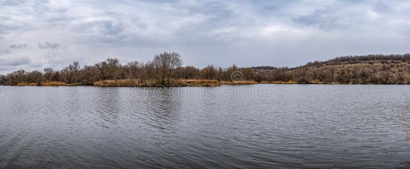 Pond in the Forest in Early Spring Stock Image - Image of park, current ...