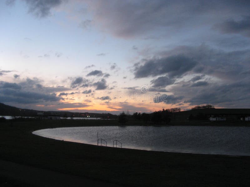 Pond By Night Picture. Image: 91785085