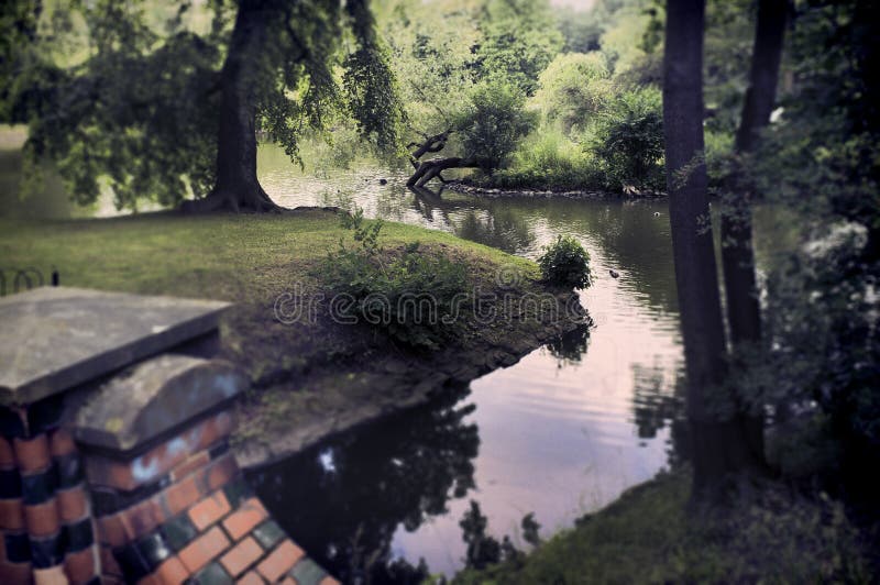 Pond in the park stock photo. Image of japan, peaceful - 25436182