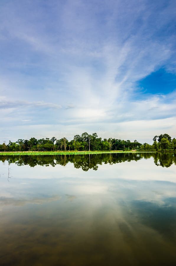 Pond in spring stock photo. Image of urban, water, spring - 40572700