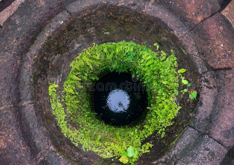 Pond for Use in Ancient Time Stock Photo - Image of natural, surface ...