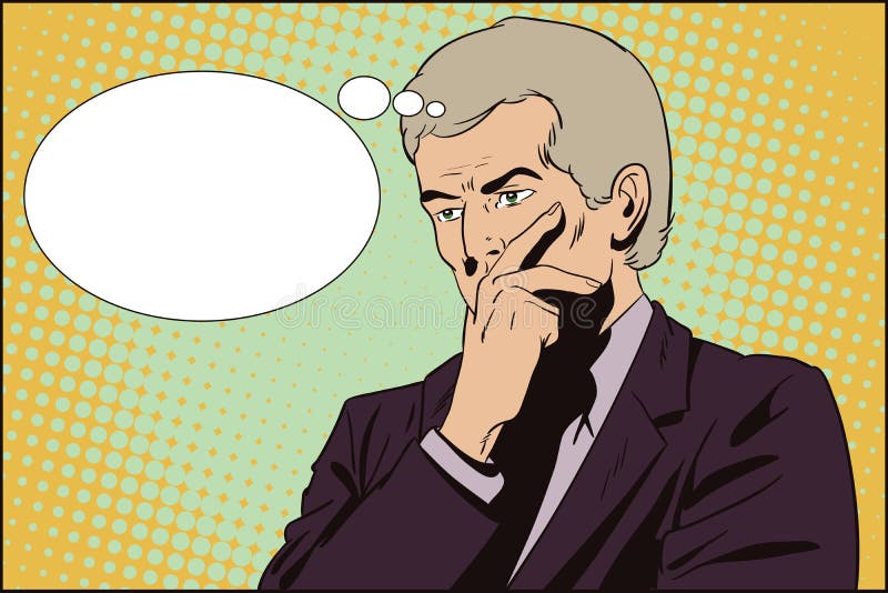 People in Retro Style. Girl with Binoculars. Stock Vector ...