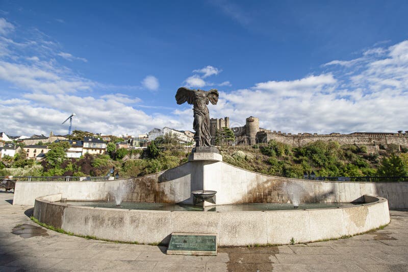 Monument for Freedom, a Winged and Headless Statue, a Replica of the ...