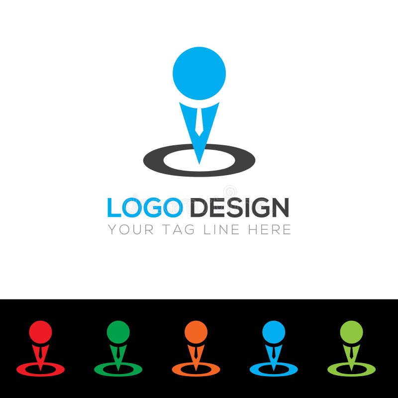 Pongo Letras a Logo Vector Illustration Ilustración del Vector ...