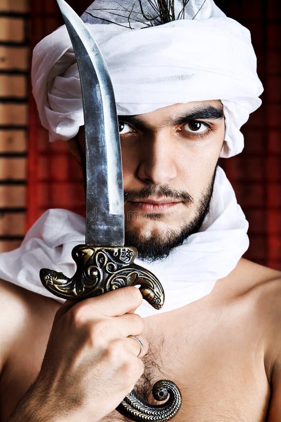 Poniard stock photo. Image of aggressive, arabian, costume - 14581680