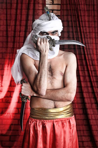 Poniard stock image. Image of aggressive, person, perfomance - 14959671