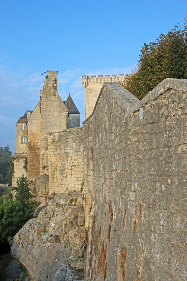 Pons Castle, France stock image. Image of town, castle - 72959693