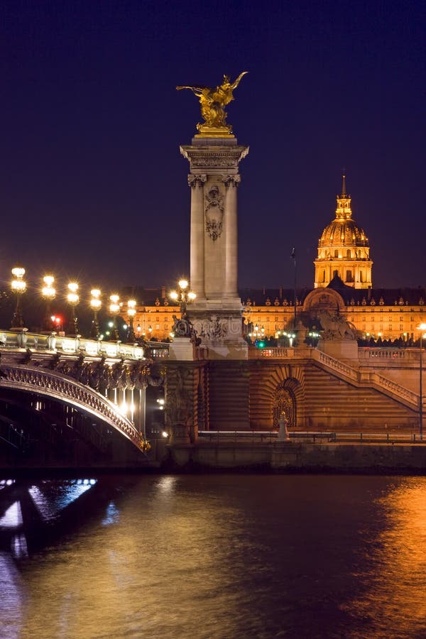 Pont Alexandre III stock photo. Image of european, tourism - 1371564
