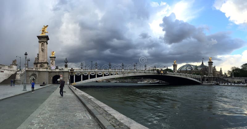 Pont Alexandre III, Paris, France Editorial Photography - Image of ...