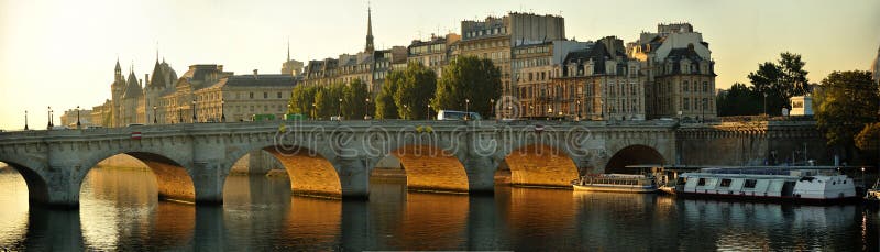 Pont Neuf stock image. Image of france, river, history - 18028941