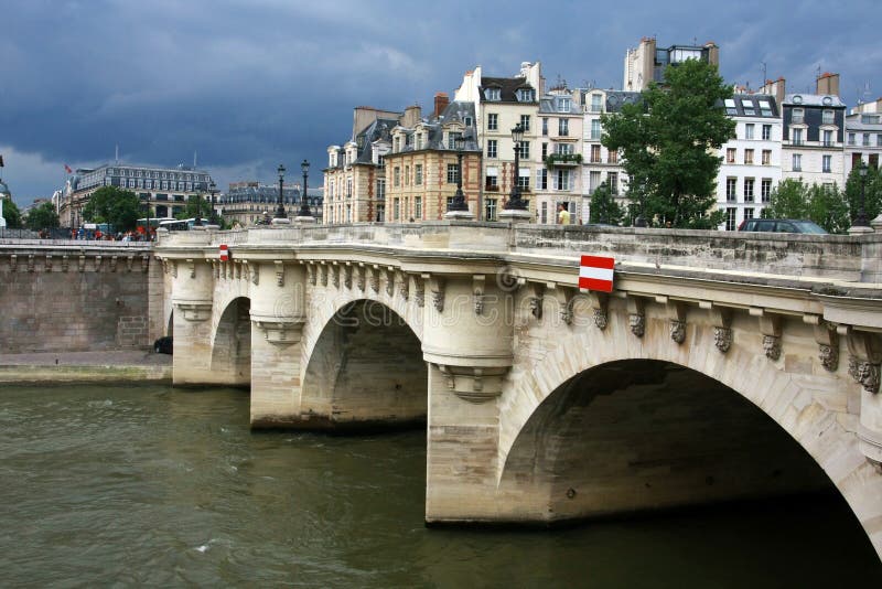 Pont Neuf, Paris, France stock image. Image of river, monument - 9640501