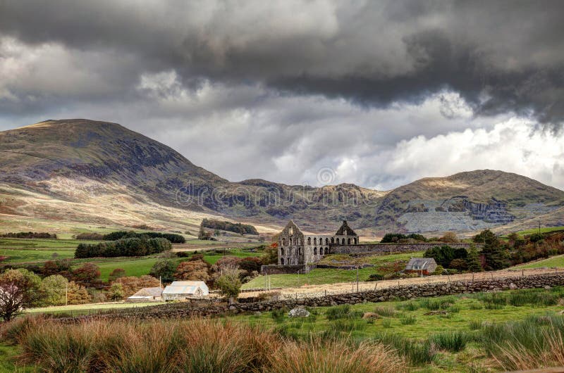 Pont Y Pandy stock photo. Image of pont, wales, mill - 27179390