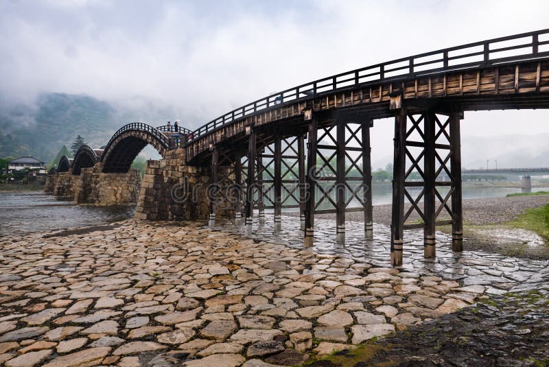 Ponte de Kintai fotografia editorial. Imagem de cena - 88738902
