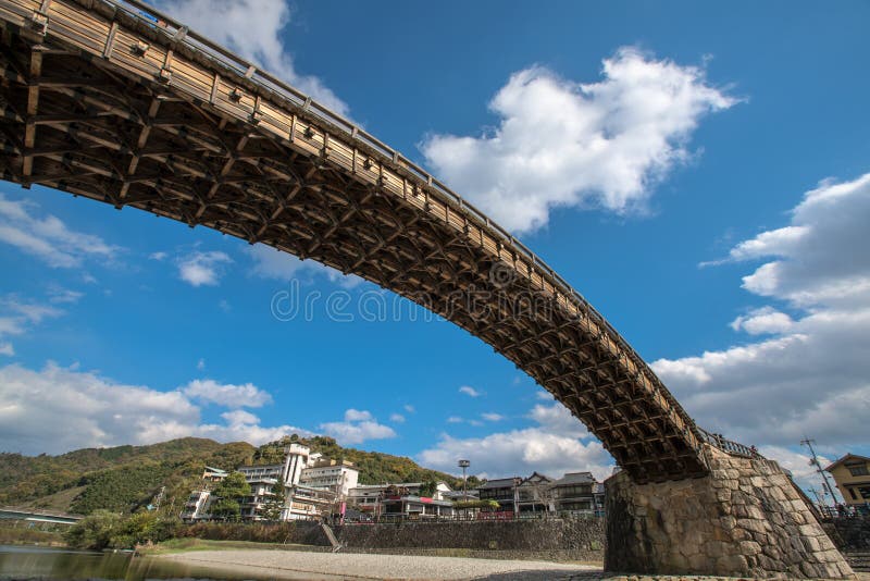 Ponte Kintai Kintaikyo, Iwakuni, Província De Yamaguchi, Japão Foto de ...