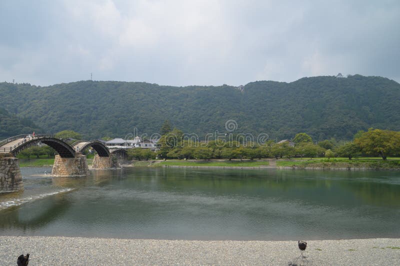 Ponte Di Kintai, Iwakuni, Giappone Immagine Editoriale - Immagine di ...