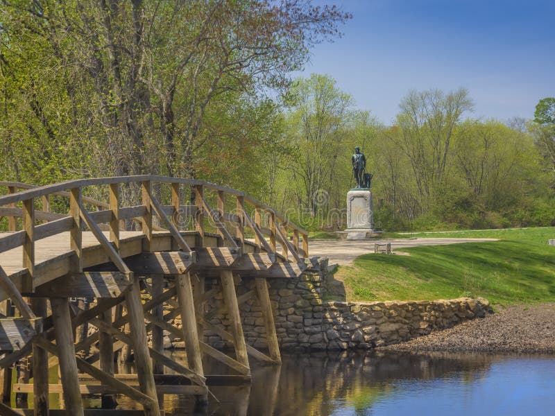 Ponte Norte Velha, Concórdia, Massa EUA Imagem de Stock - Imagem de ...