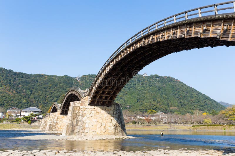 Ponte Di Kintai, Iwakuni, Giappone Immagine Editoriale - Immagine di ...