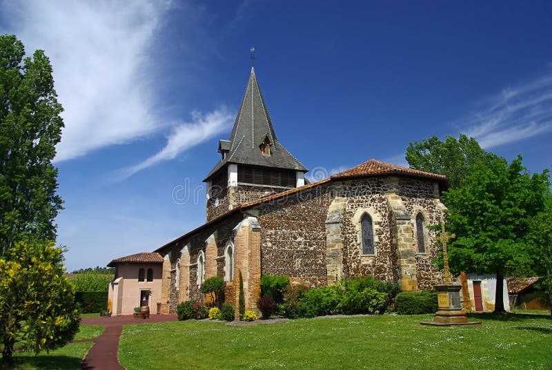 Pontenx les Forges stock image. Image of roman, tower - 5333667