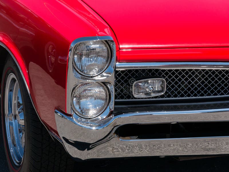 1967 Pontiac GTO stock image. Image of america, front - 75359905