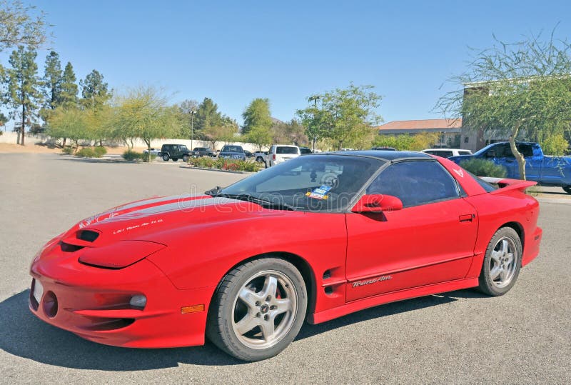 Pontiac TRans-Am editorial stock photo. Image of firebird - 83373143