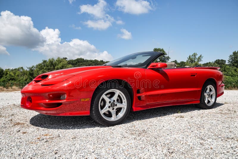 2002 Pontiac Trans am editorial stock image. Image of convertible ...