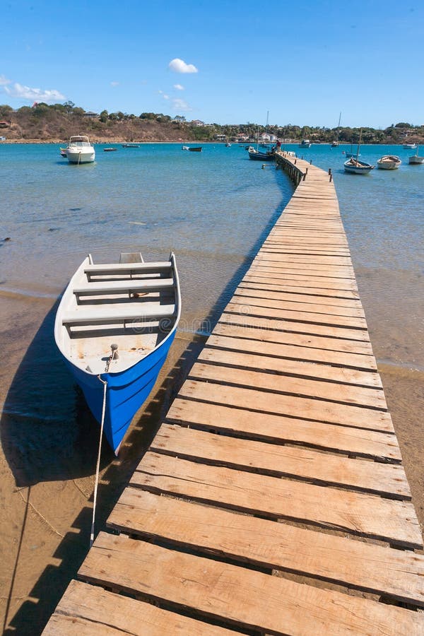 Pontoon, beach and resort stock image. Image of exotic - 13525889