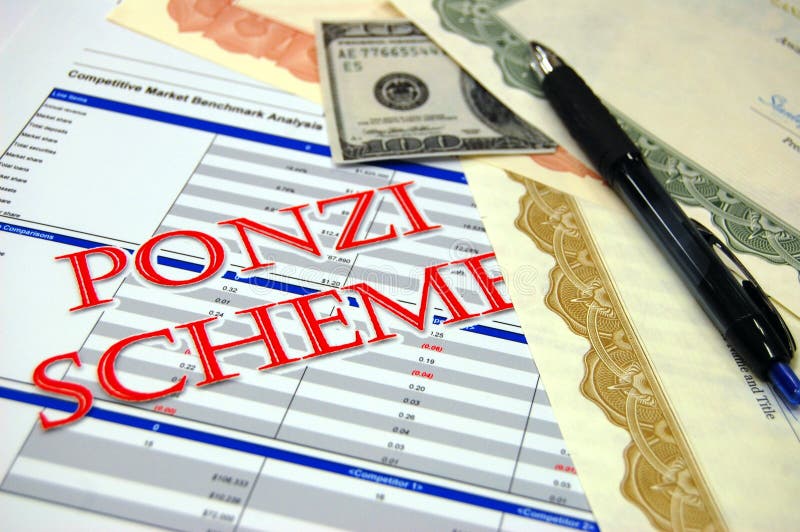 Ponzi Scheme stock photo. Image of securities, blue, scheme - 11205378