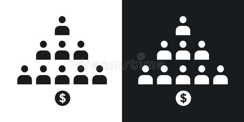 Ponzi scheme word cloud stock vector. Illustration of pyramid - 281152581
