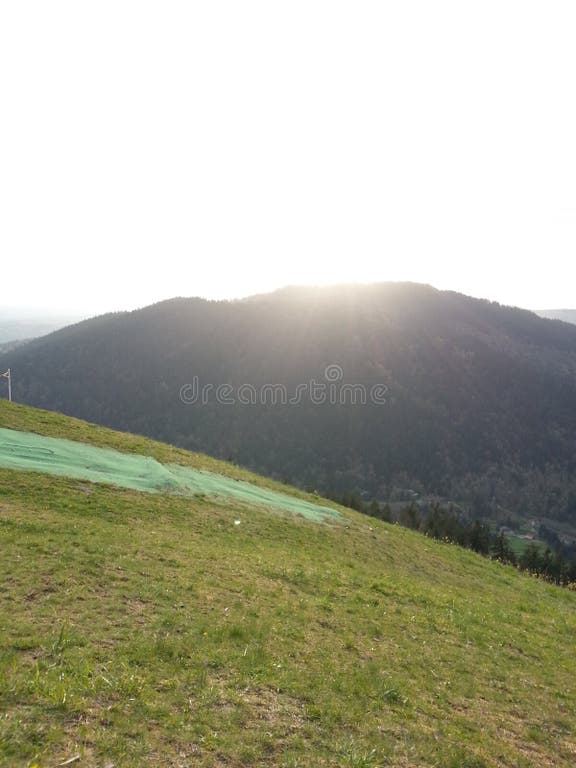 Poo poo point stock photo. Image of sunset, mound, landscape - 88604682