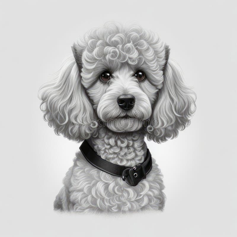 Show Toy Poodle Drawing Stock Illustrations – 38 Show Toy Poodle ...