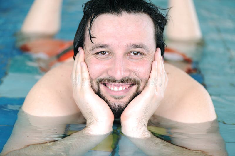 On the pool stock image. Image of sport, lifestyle, aqua - 14239401