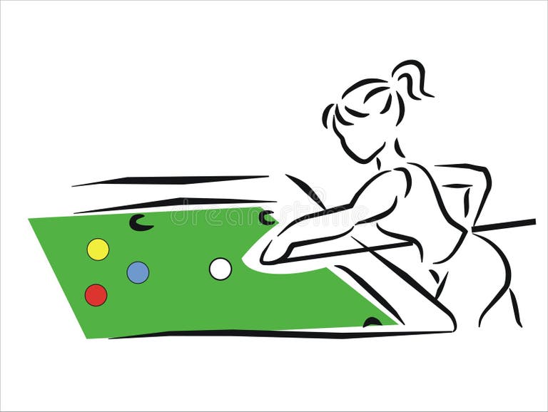 Pool Table Drawing Stock Illustrations – 636 Pool Table Drawing Stock ...
