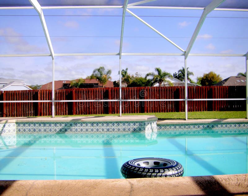 Pool stock image. Image of sunshine, swimming, home, holiday - 25516159