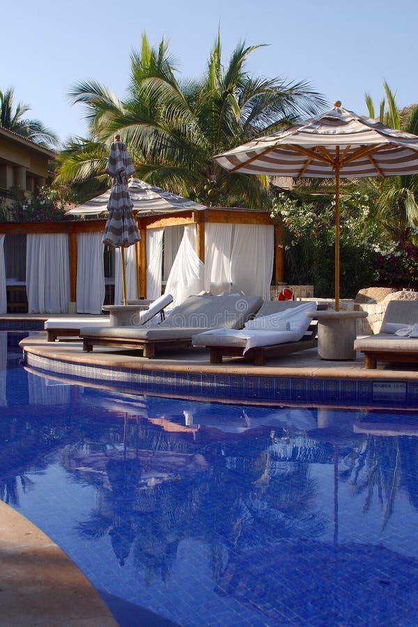 Pool in Mexico stock photo. Image of architecture, geography - 902178