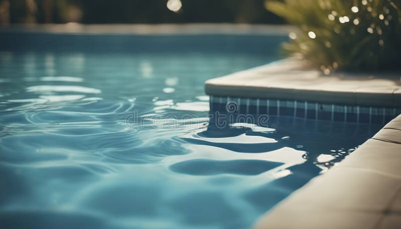 Pool Background, Blue Pool Water, Sunny Day, Blue Water Background ...