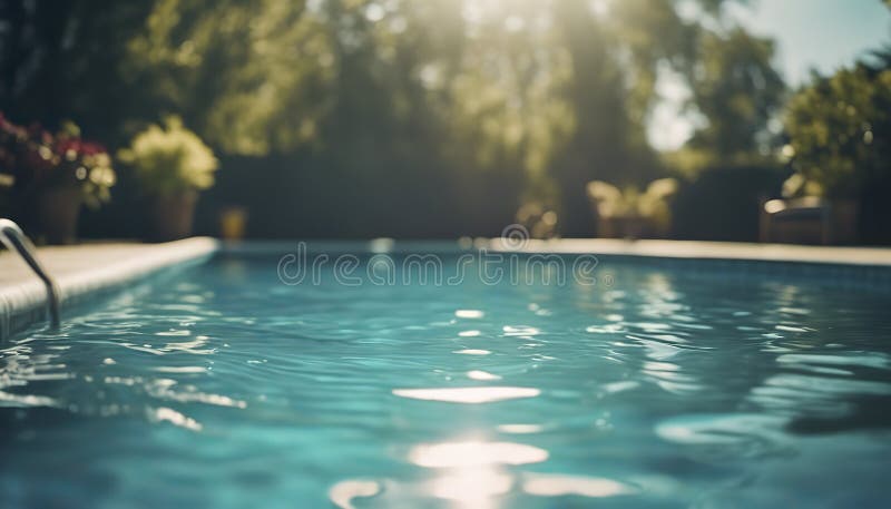 Pool Background, Blue Pool Water, Sunny Day, Blue Water Background ...