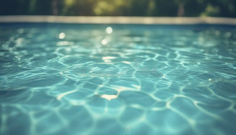 Pool Background, Blue Pool Water, Sunny Day, Blue Water Background ...